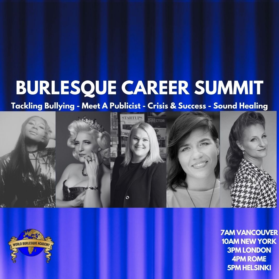 Burlesque Career Summit Webinar