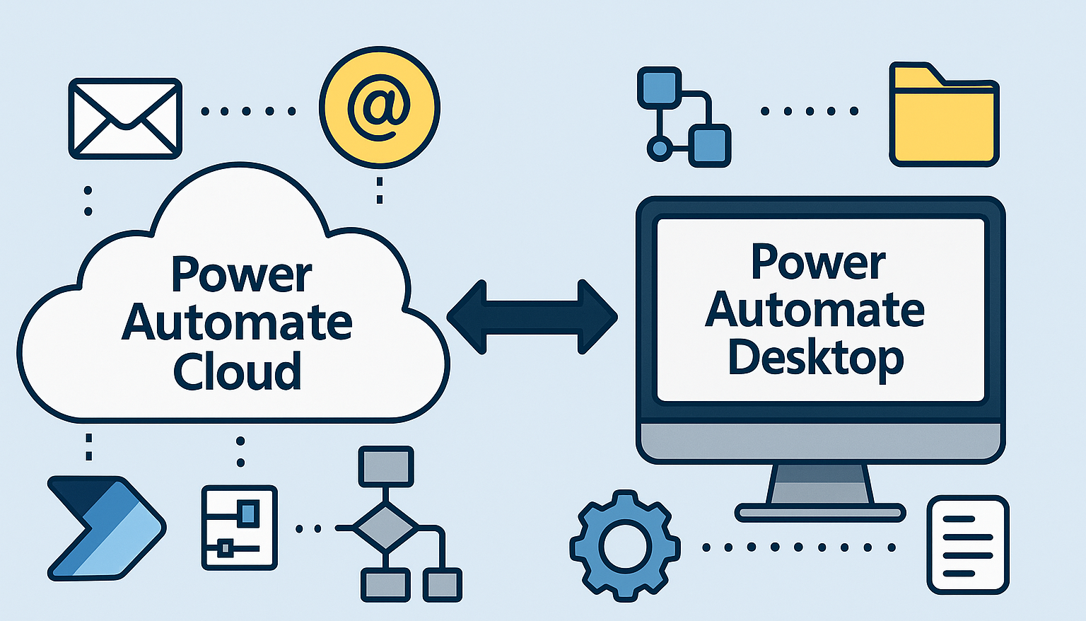Power Automate Cloud vs Desktop: ¿qué los diferencia y cómo trabajan juntos?