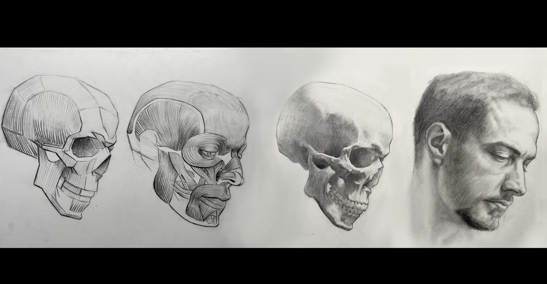 Year III Semester I: Portrait Anatomy and Drawing