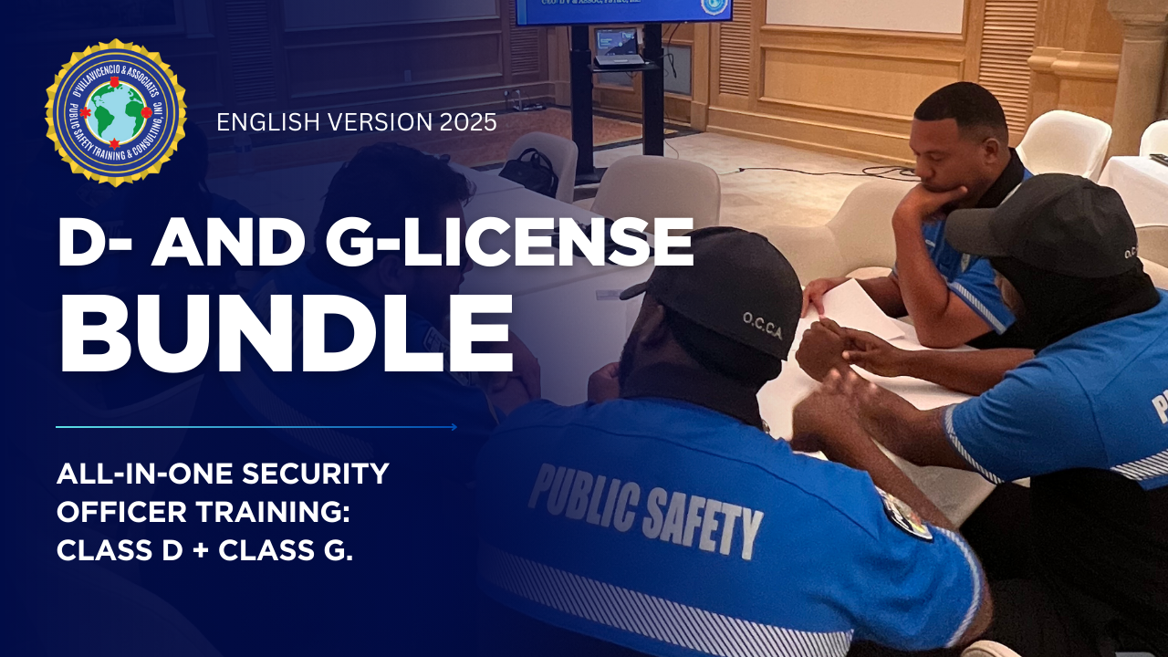 Florida Security Officer Complete Bundle: D & G License Training