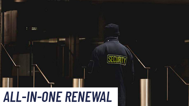 Arizona Unarmed Security Guard Renewal All-in-One Bundle (8-hours)
