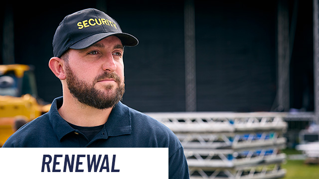 Arizona unarmed guard card renewal online course