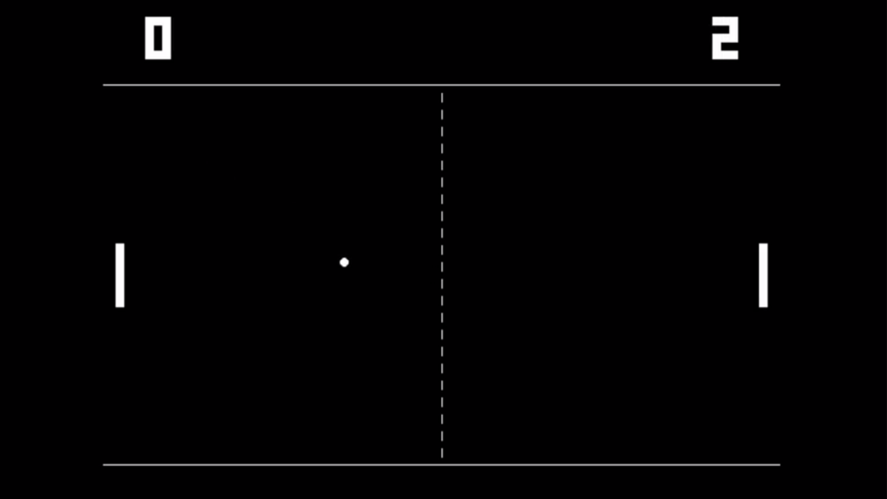 Pong in Python using Pygame