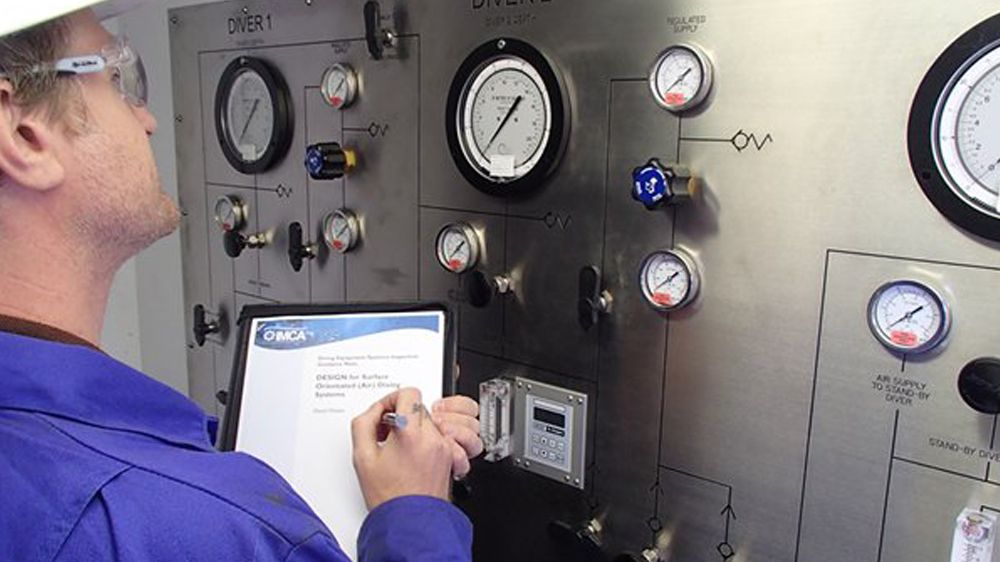IMCA Approved - Trainee Diving System Inspector Training Course