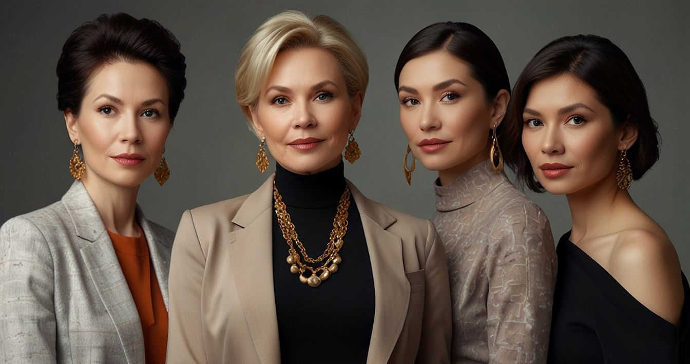 High-value Woman Dressing
