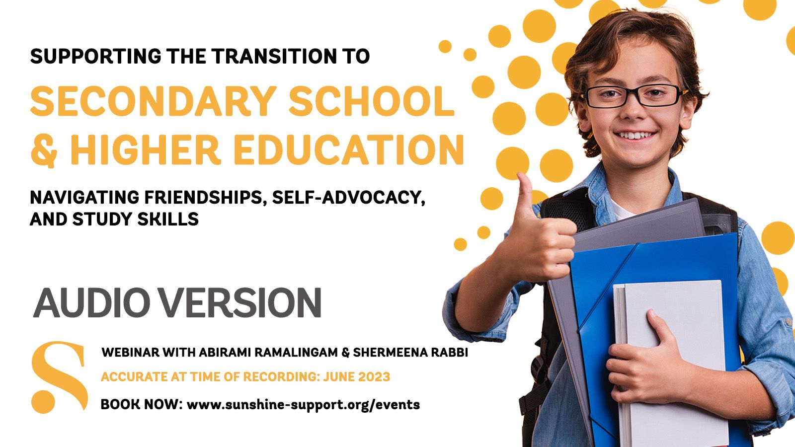 Supporting the Transition to Secondary School Audio Version
