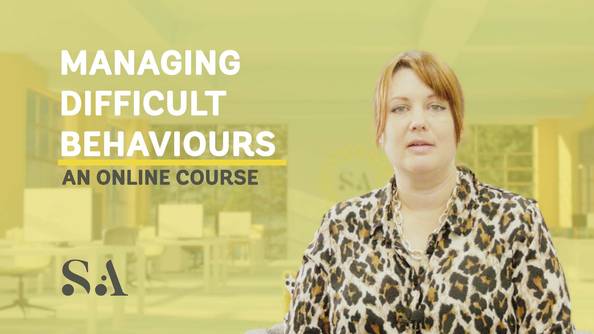 Managing Difficult Behaviours