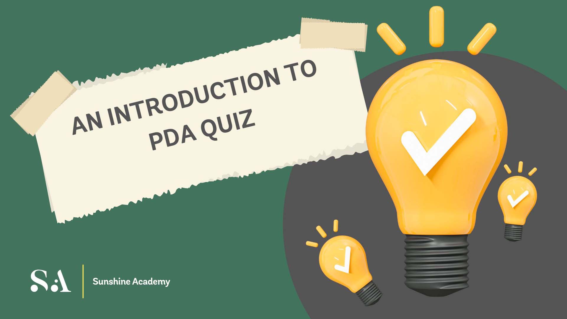 An Introduction to PDA Quiz