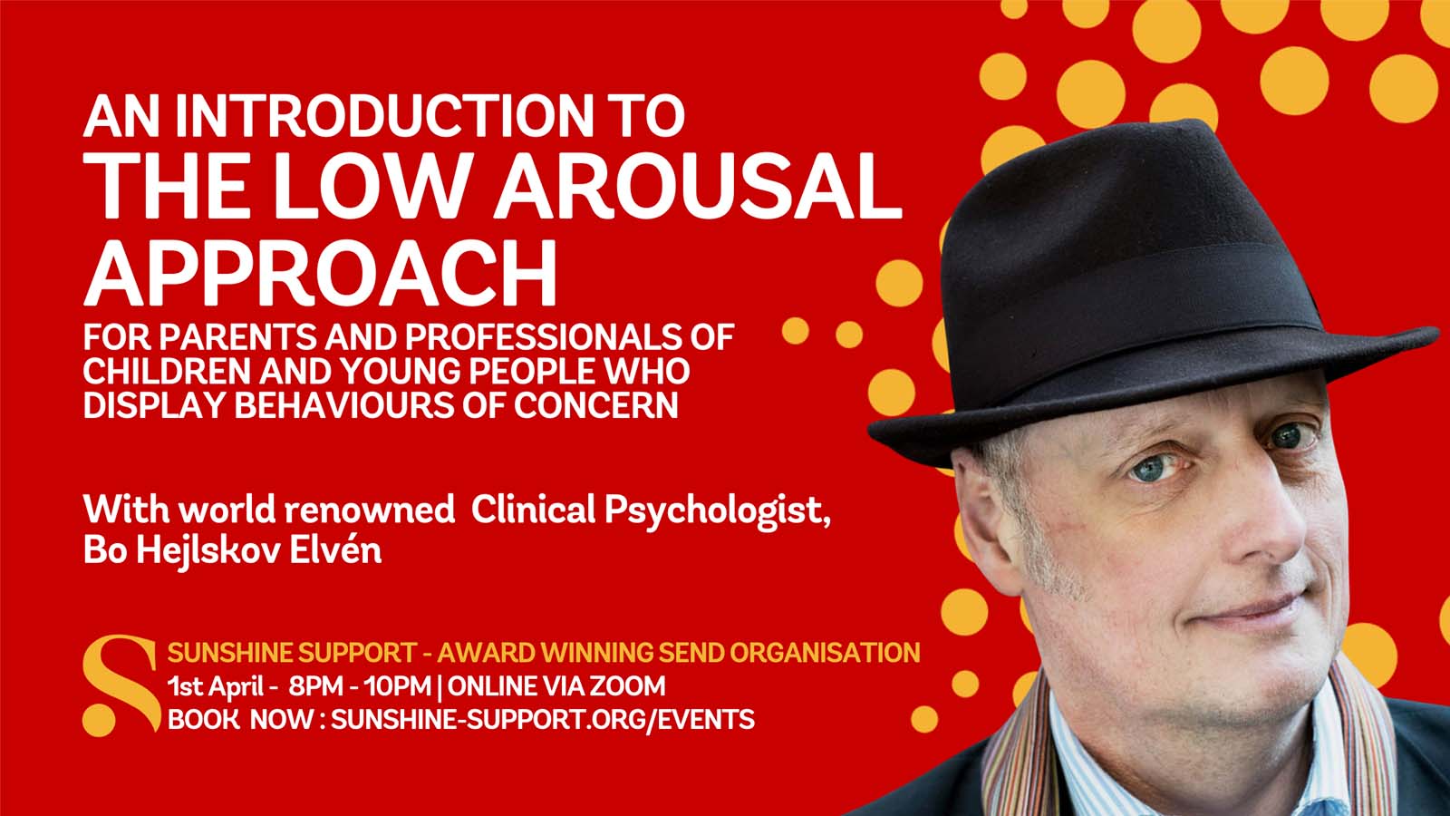 An Introduction to The Low Arousal Approach with Bo Hejlskov Elvén