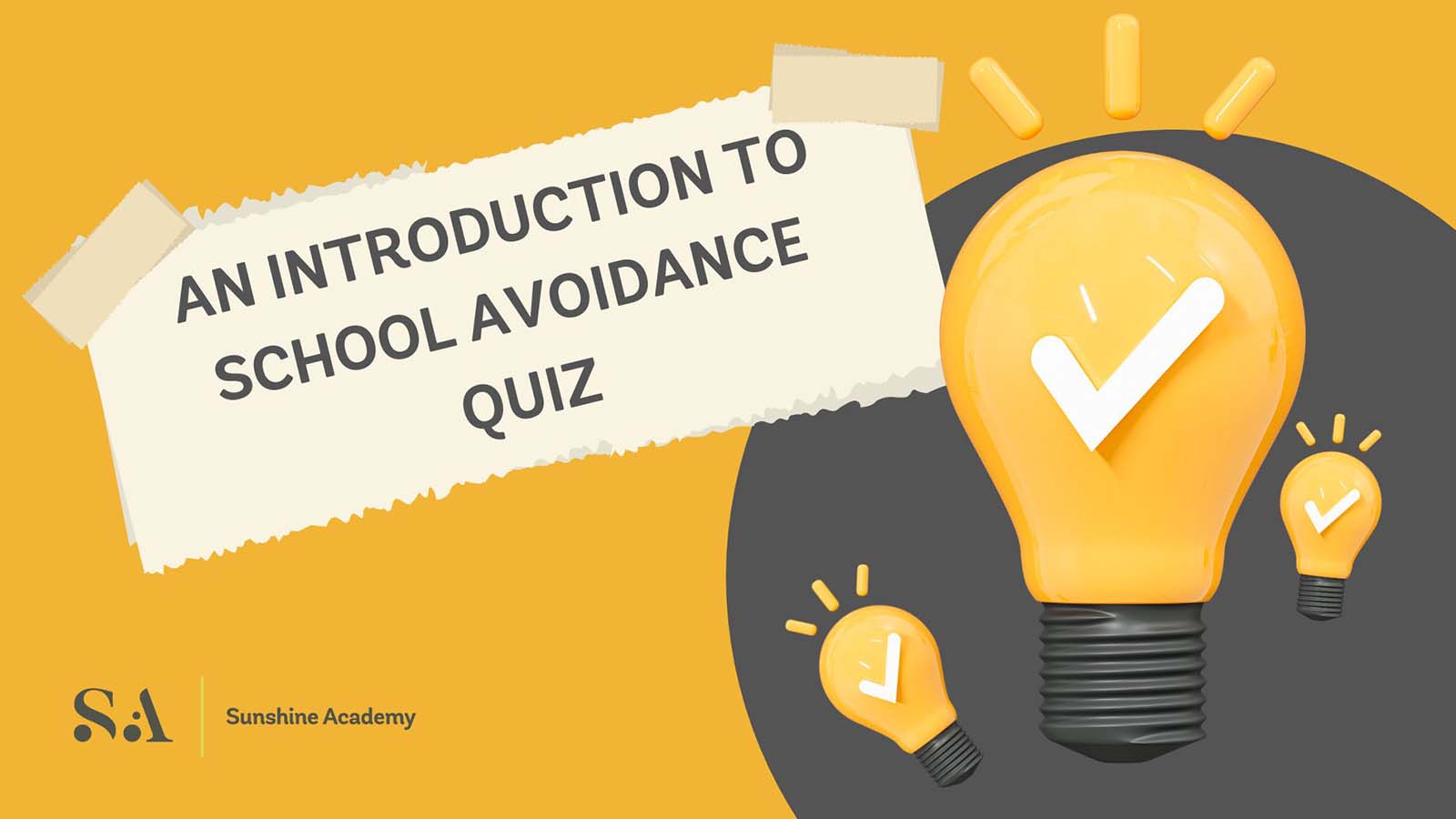An Introduction to School Avoidance Quiz