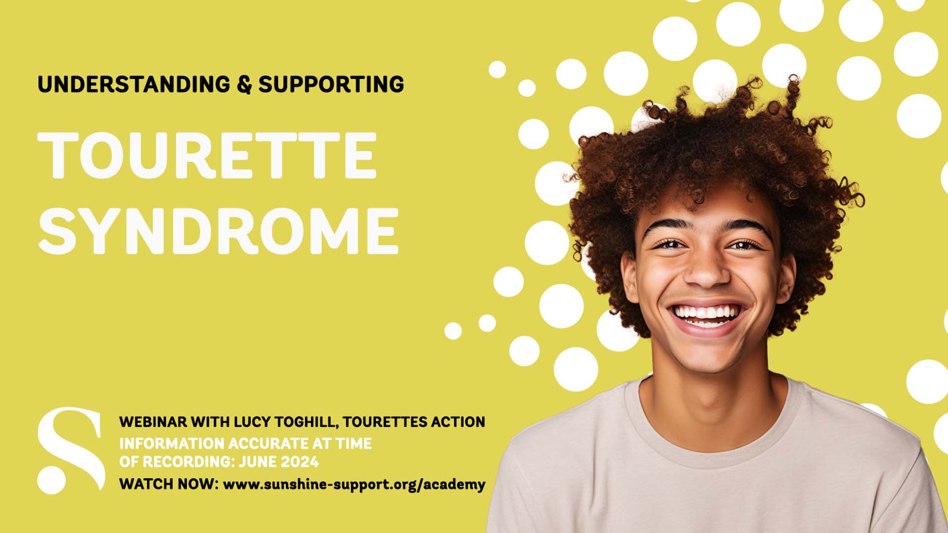Supporting Tourette's Syndrome 2024
