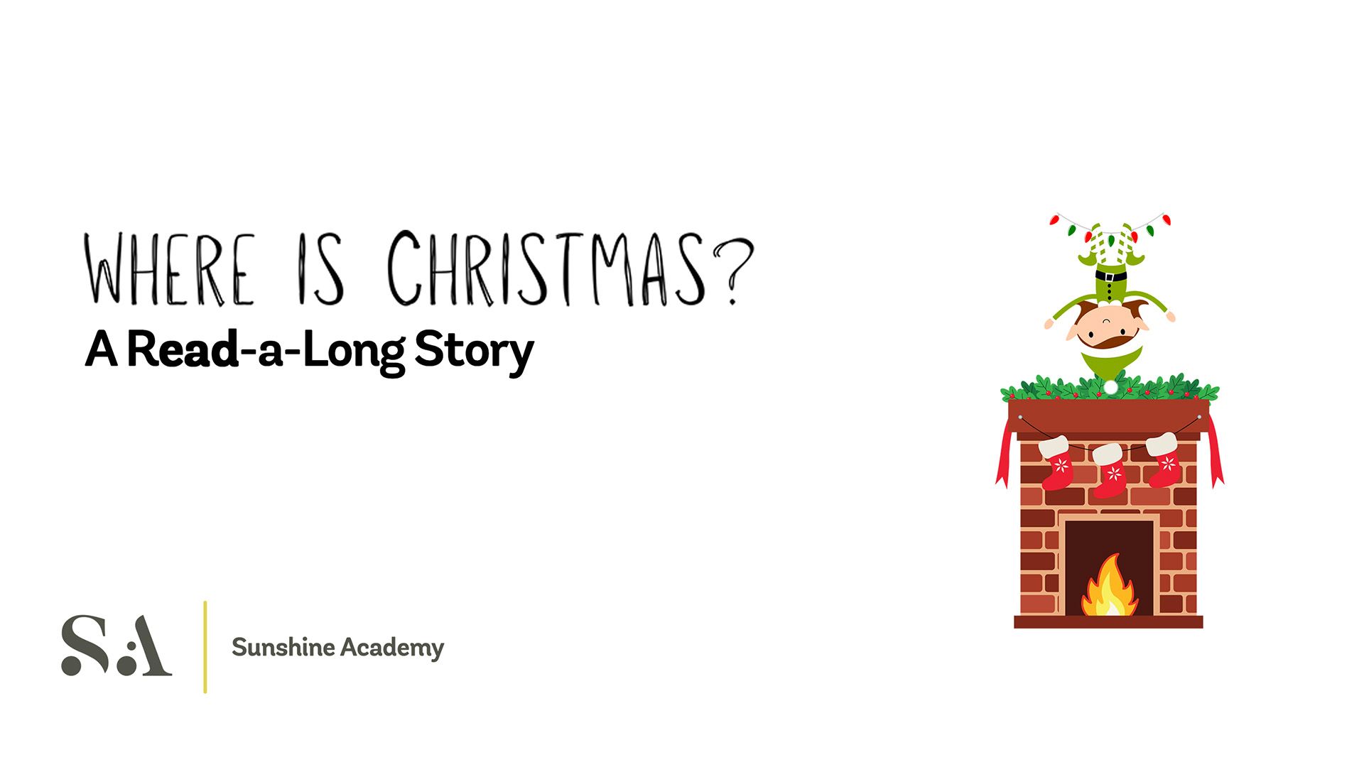 Where is Christmas Read-A-Long Story