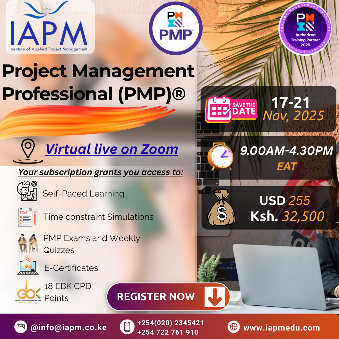 Project Management Professional Course Prep -(PMP)