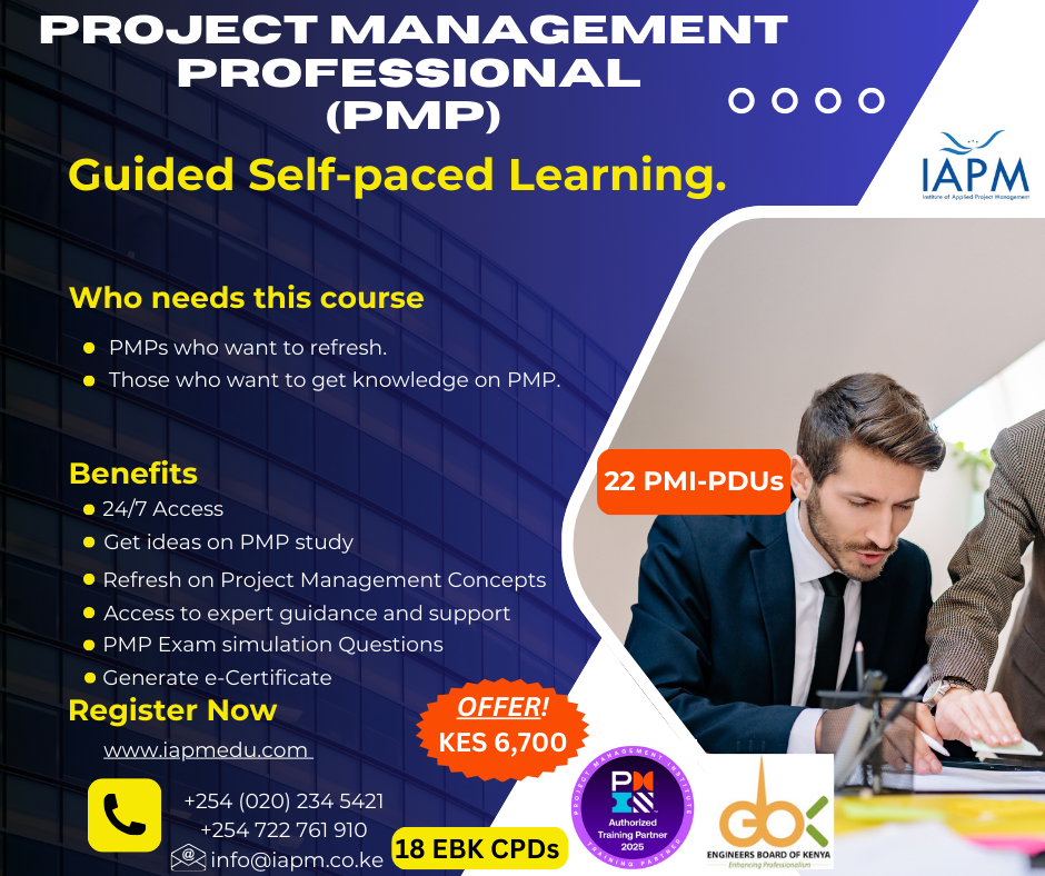 Project Management Professional Course Prep -(PMP)