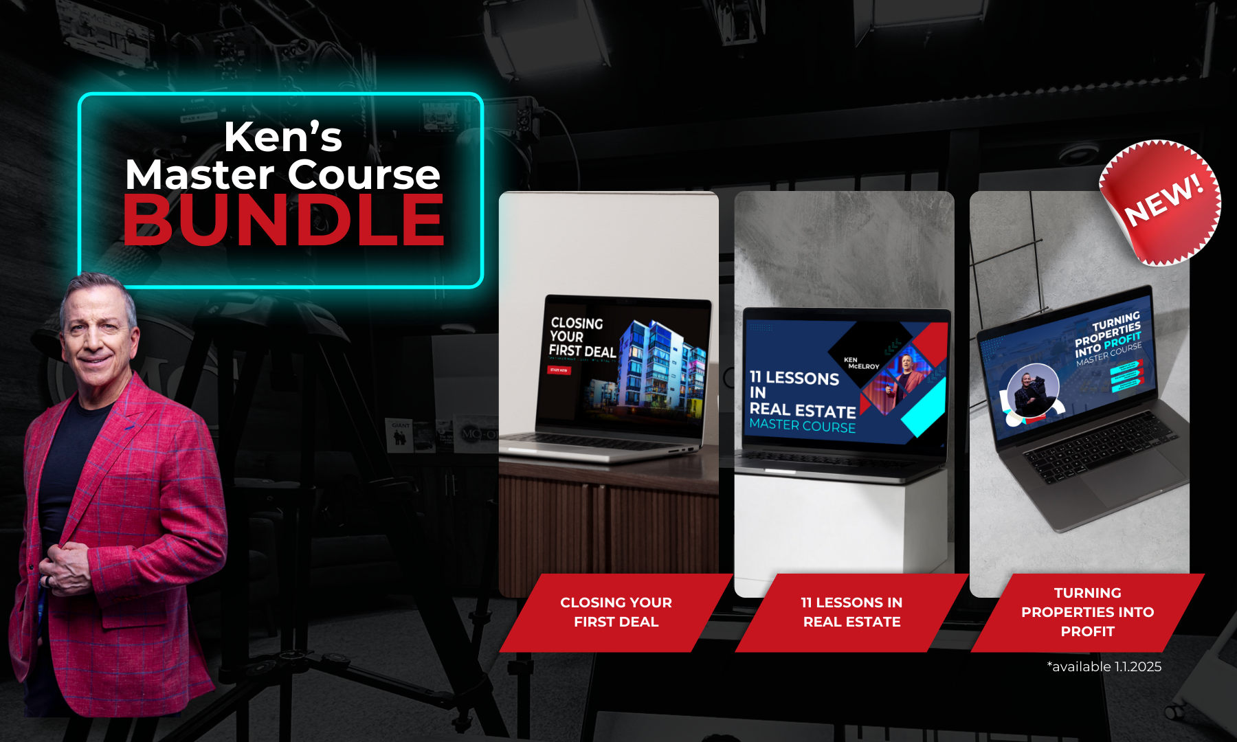 Master Course Bundle - 3 Master Courses from Ken