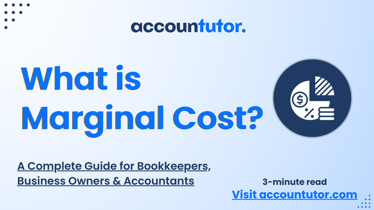 What is Marginal Cost?