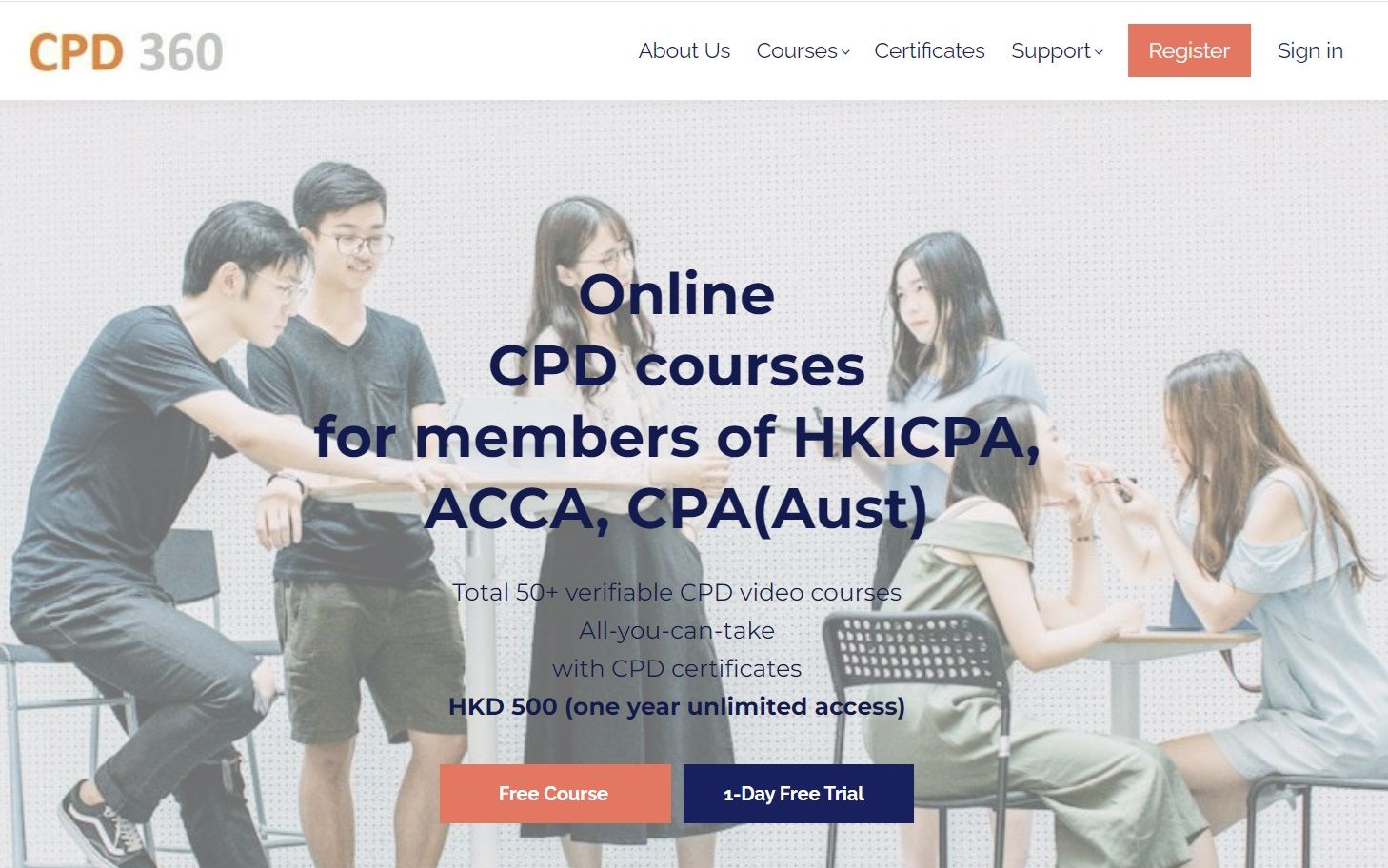 CPD video courses for Hong Kong CPAs