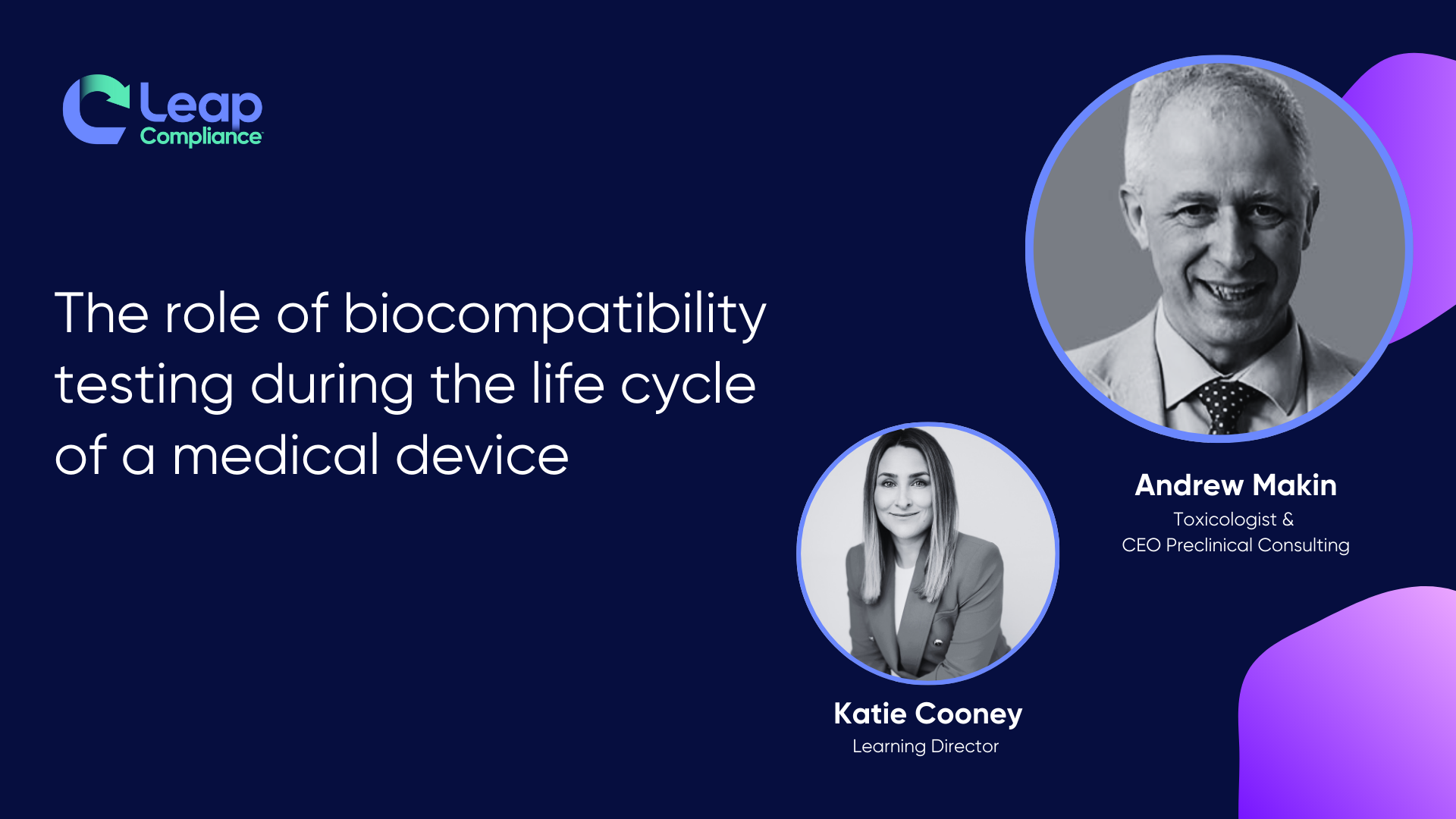 Biocompatibility Across the Medical Device Lifecycle