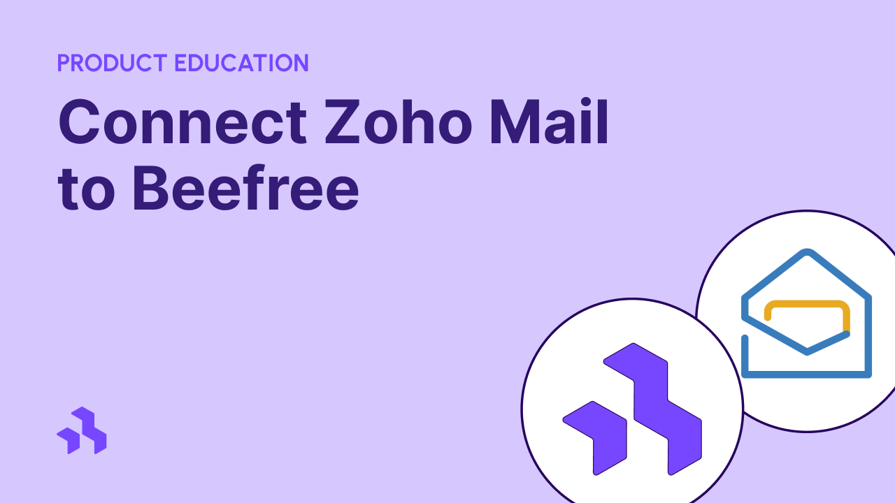 How to connect Zoho Mail to Beefree