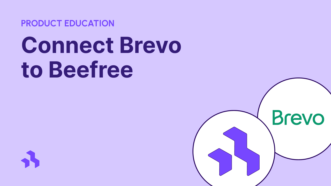 How to connect Brevo to Beefree