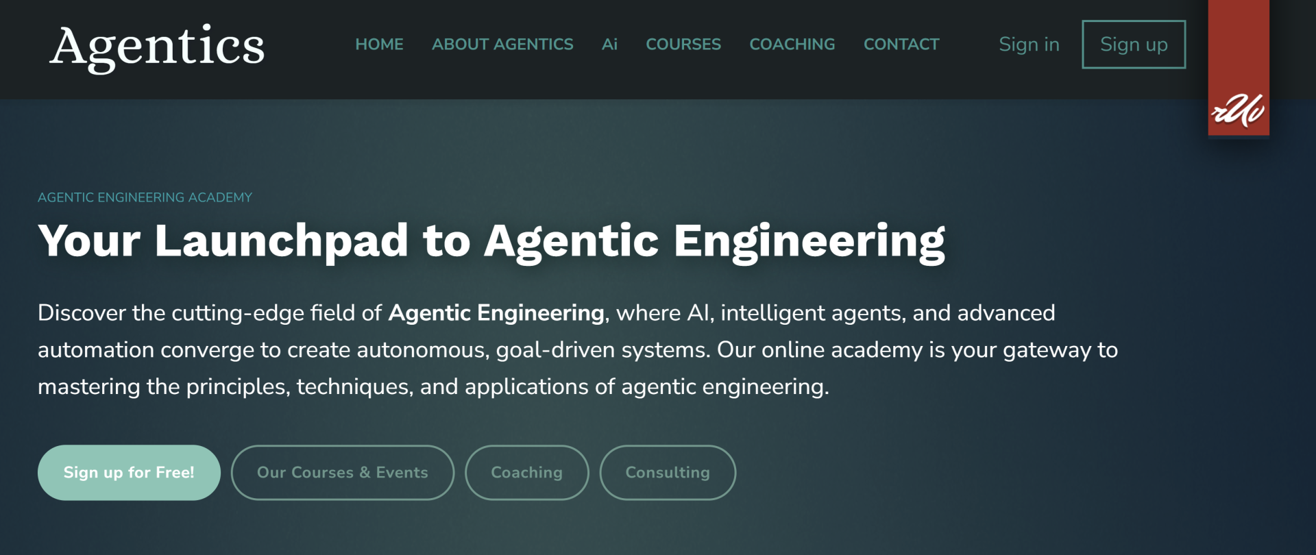 Agentic Engineering Academy | by rUv