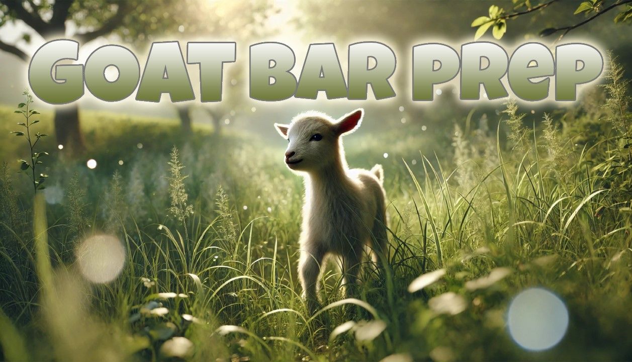 Goat Bar Prep | Fun, Effective Bar Exam Prep to Help You Pass the Bar