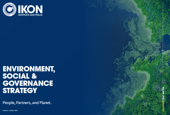 IKON Environment, Social and Governance Strategy