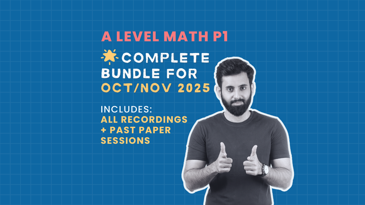 A Level Math - P1 Complete Exam Prep Kit
