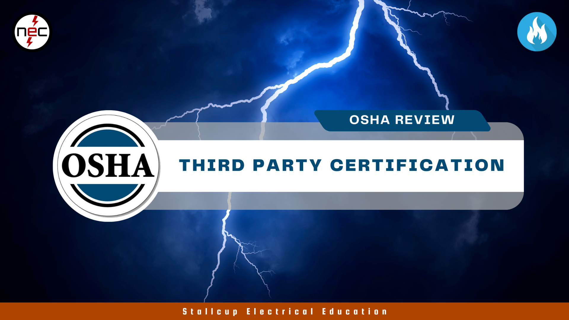Third Party Certification – Nationally Recognized Testing Laboratory