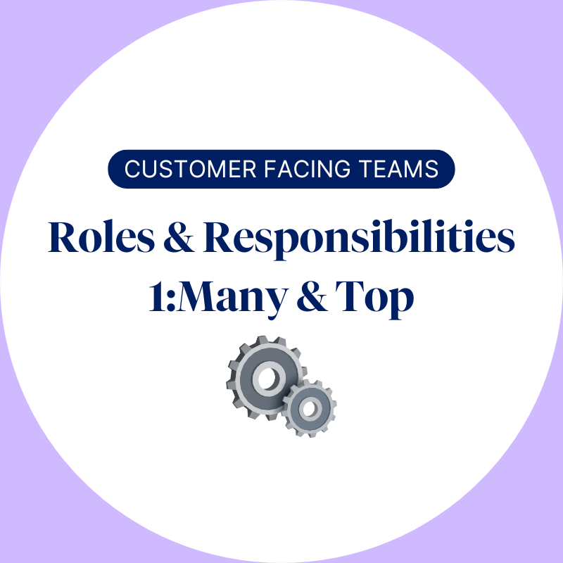 1:Many & Top Customers - Clarification of the Roles & Responsibilities ...