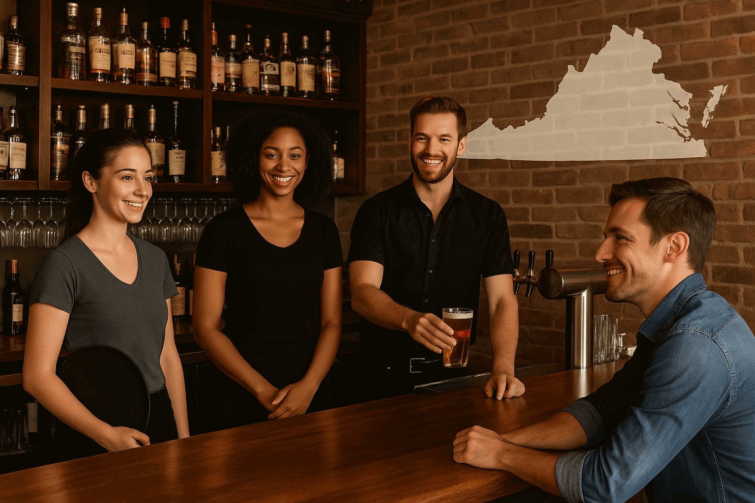 How To Get Alcohol Server or Bartender Certification in Virginia