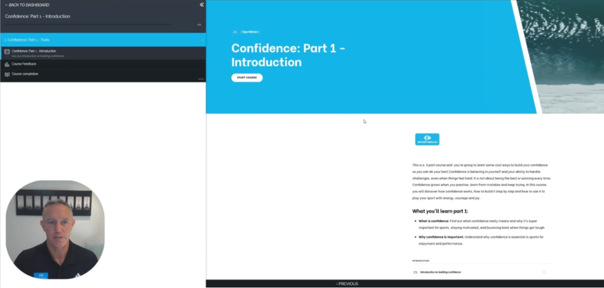 Getting Started on the SportBrain Platform