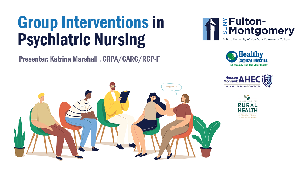 Group Interventions for Psychiatric Nursing