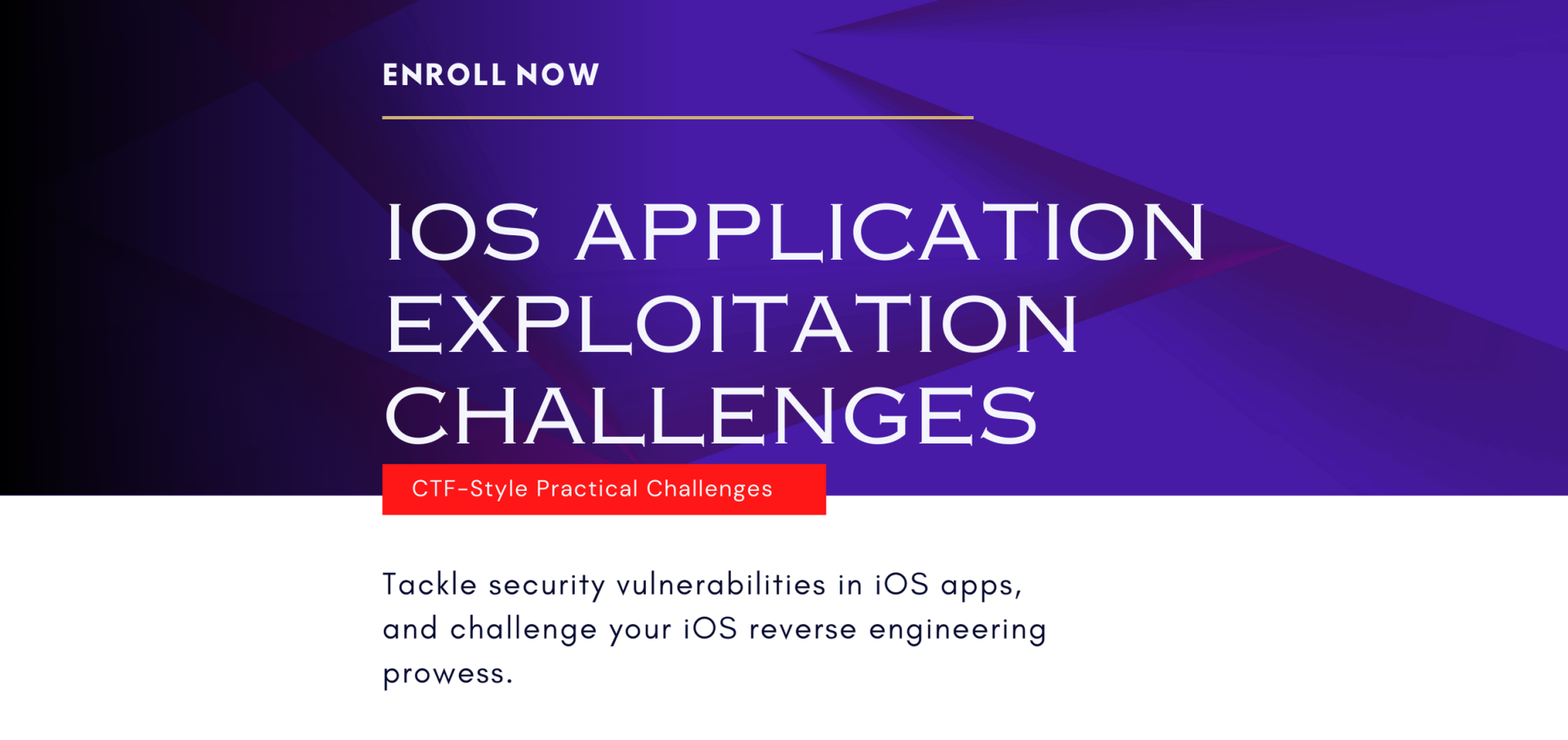 iOS Application Exploitation Challenges | Free iOS Labs