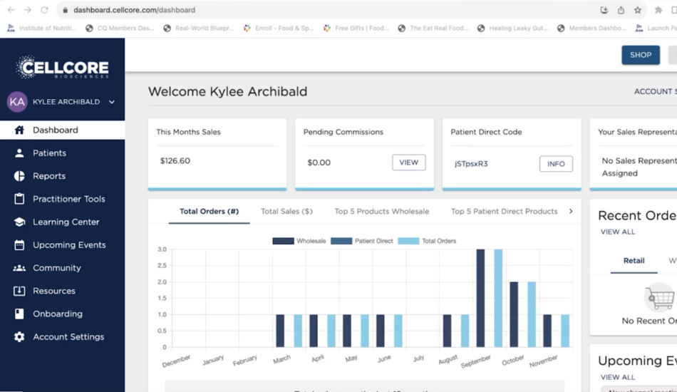 Practitioner Dashboard