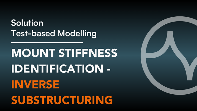 Mount Stiffness Identification - Inverse Substructuring method