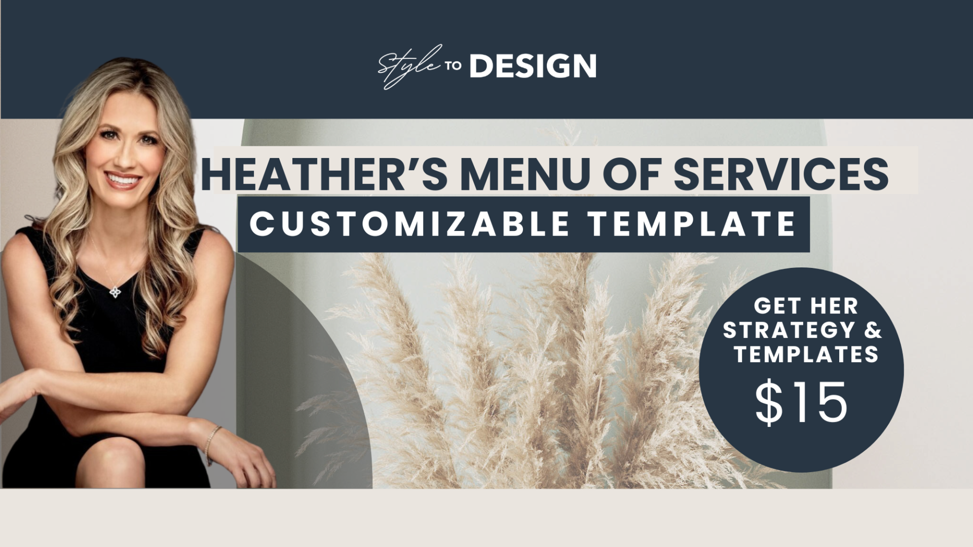 Menu of Services Template