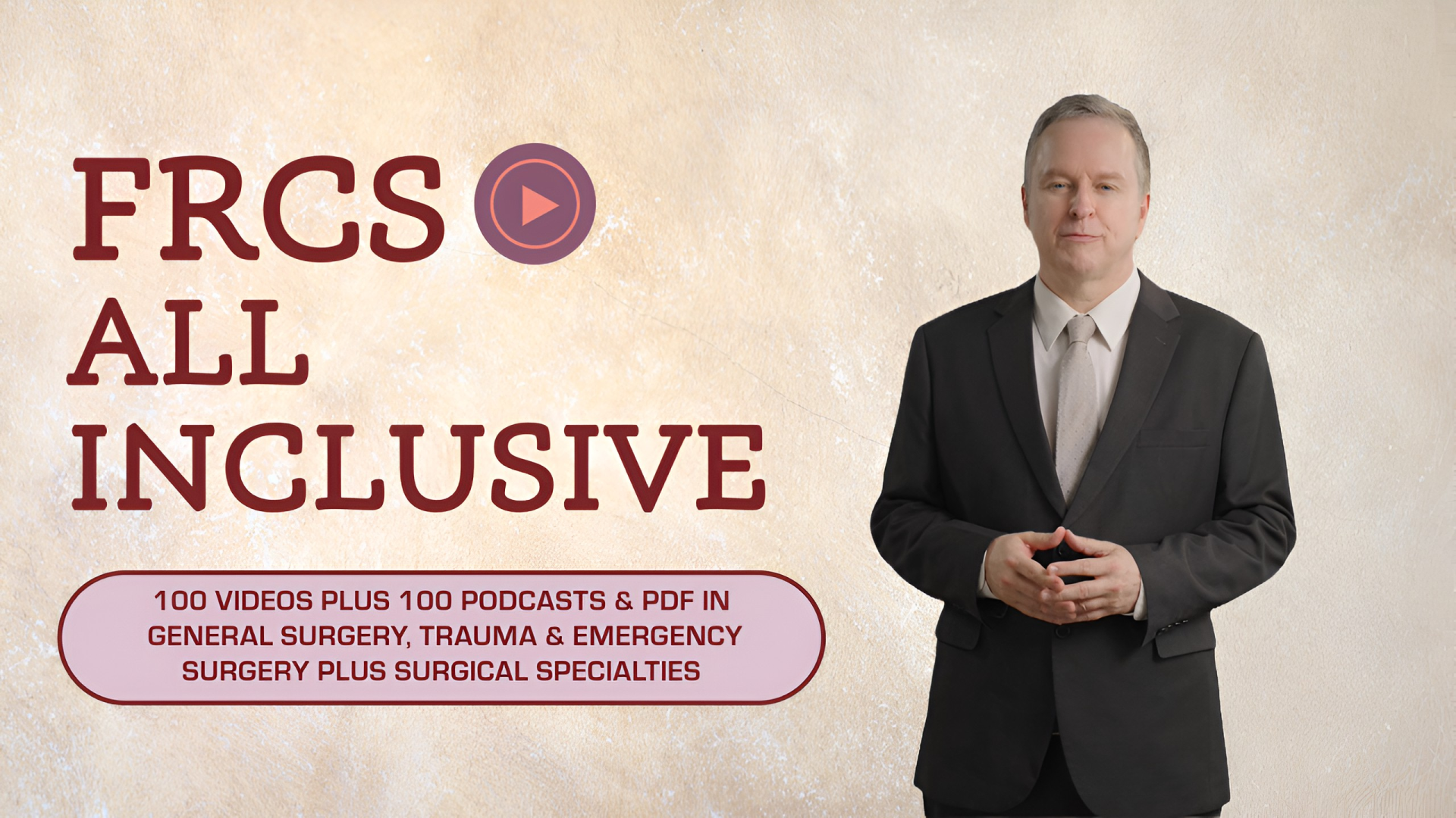 FRCS General Surgery - All Inclusive Bundle