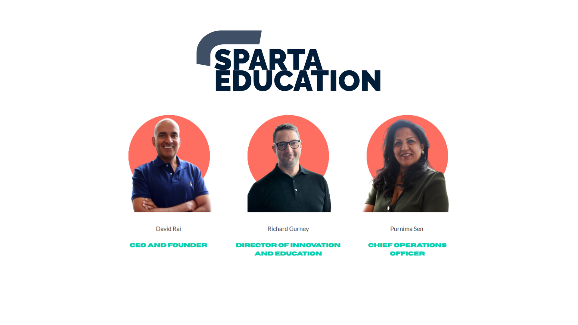 Sparta Education | Sparta Education | Meet The Team