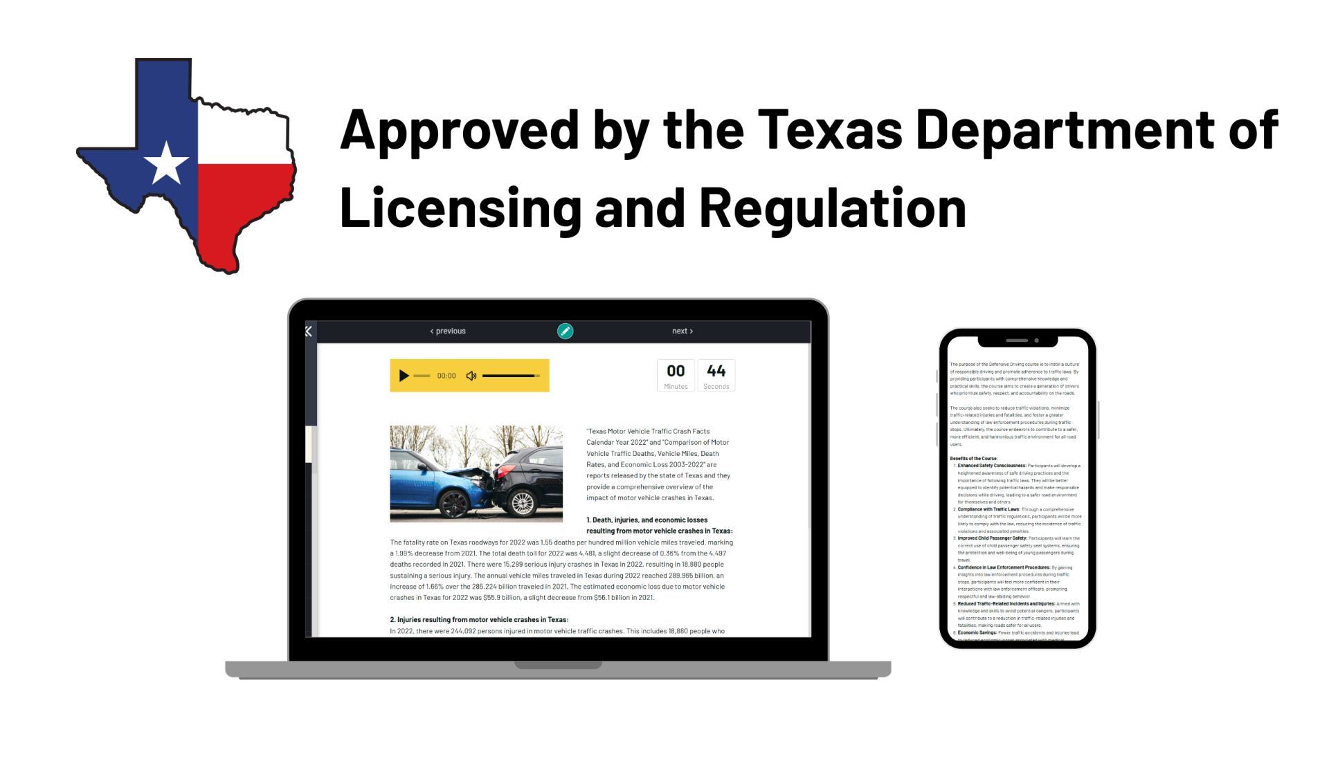 Texas Defensive Driving - License #CP1004