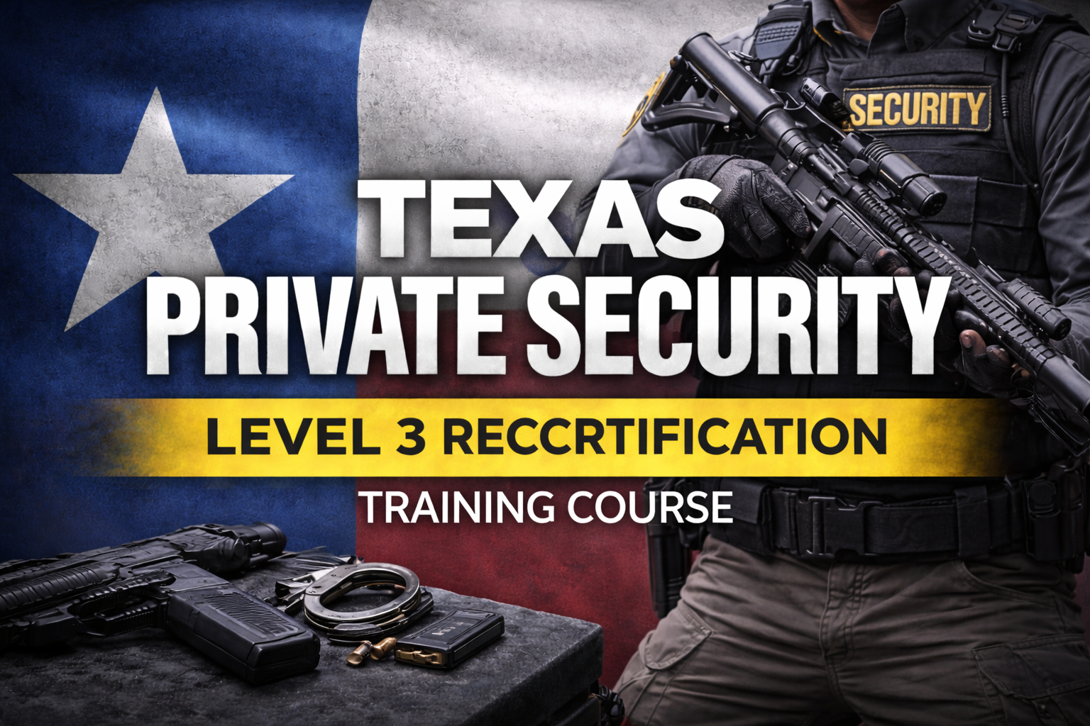 Texas Private Security Level III Recertification