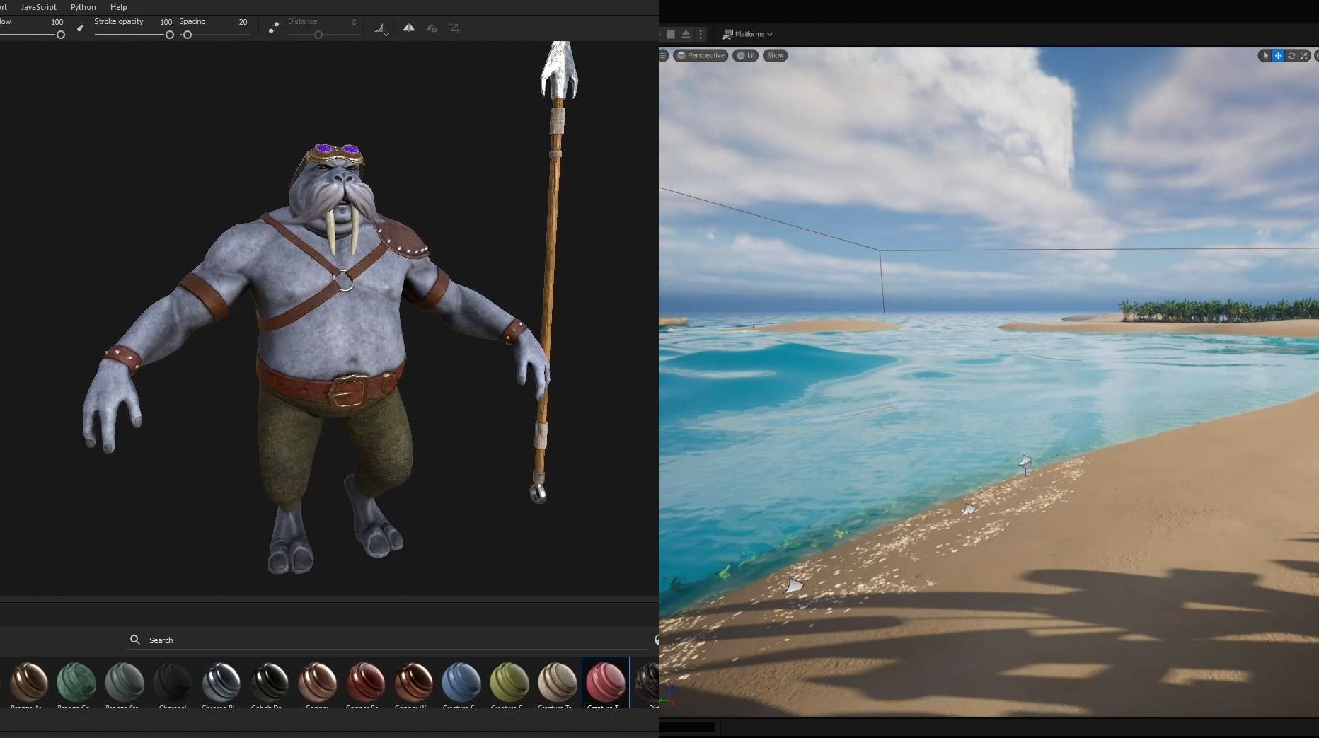 Game Art 3D + World Building
