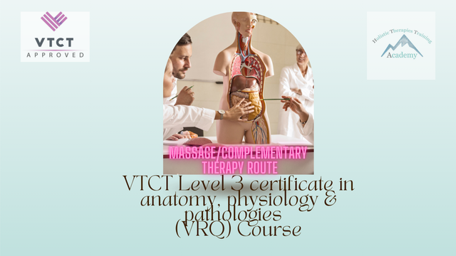 VTCT Level 3 Certificate in Anatomy, Physiology and Pathology (VRQ ...
