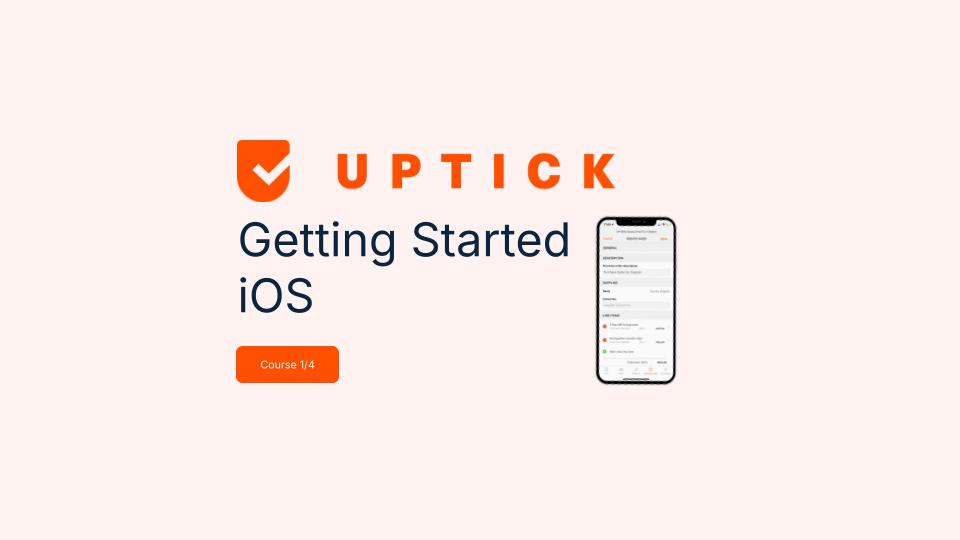 iOS App Basics - Getting Started