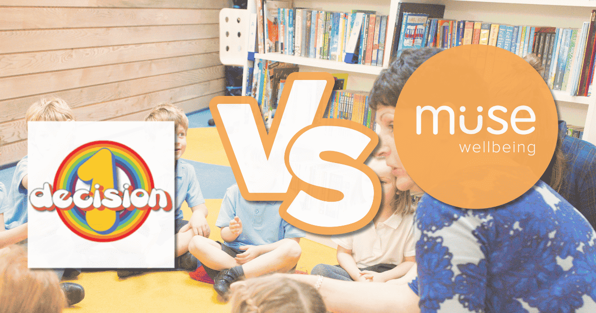 1decision vs Muse Wellbeing Primary PSHE Curriculum Review
