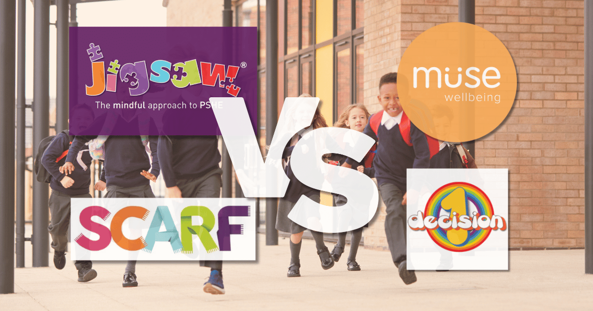Primary PSHE Curriculum Review: Jigsaw, Muse, 1decision, SCARF