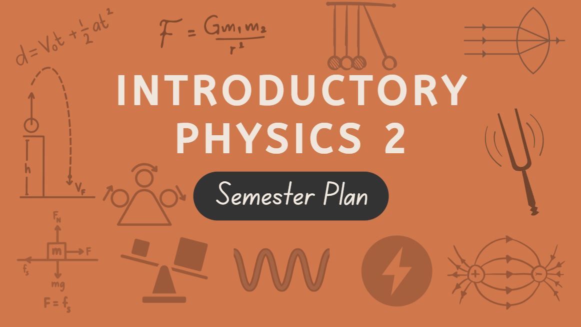 Introductory Physics 2 Semester Plan