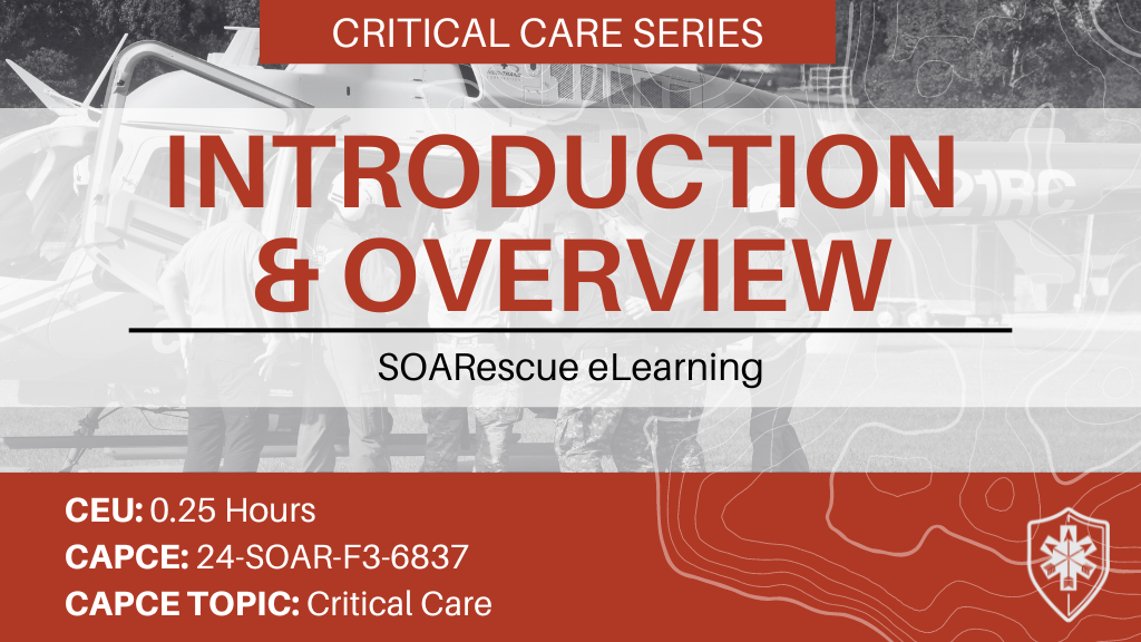 Critical Care Program: Introduction & Overview Module