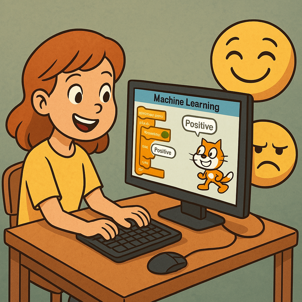 "Code with Feeling: Detecting Emotions with AI in Scratch!"