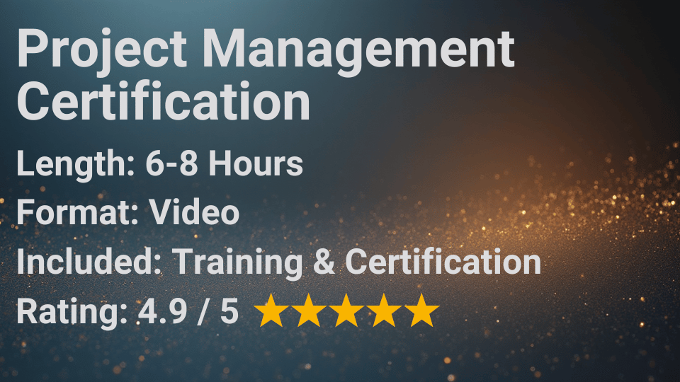 Project Management Certification